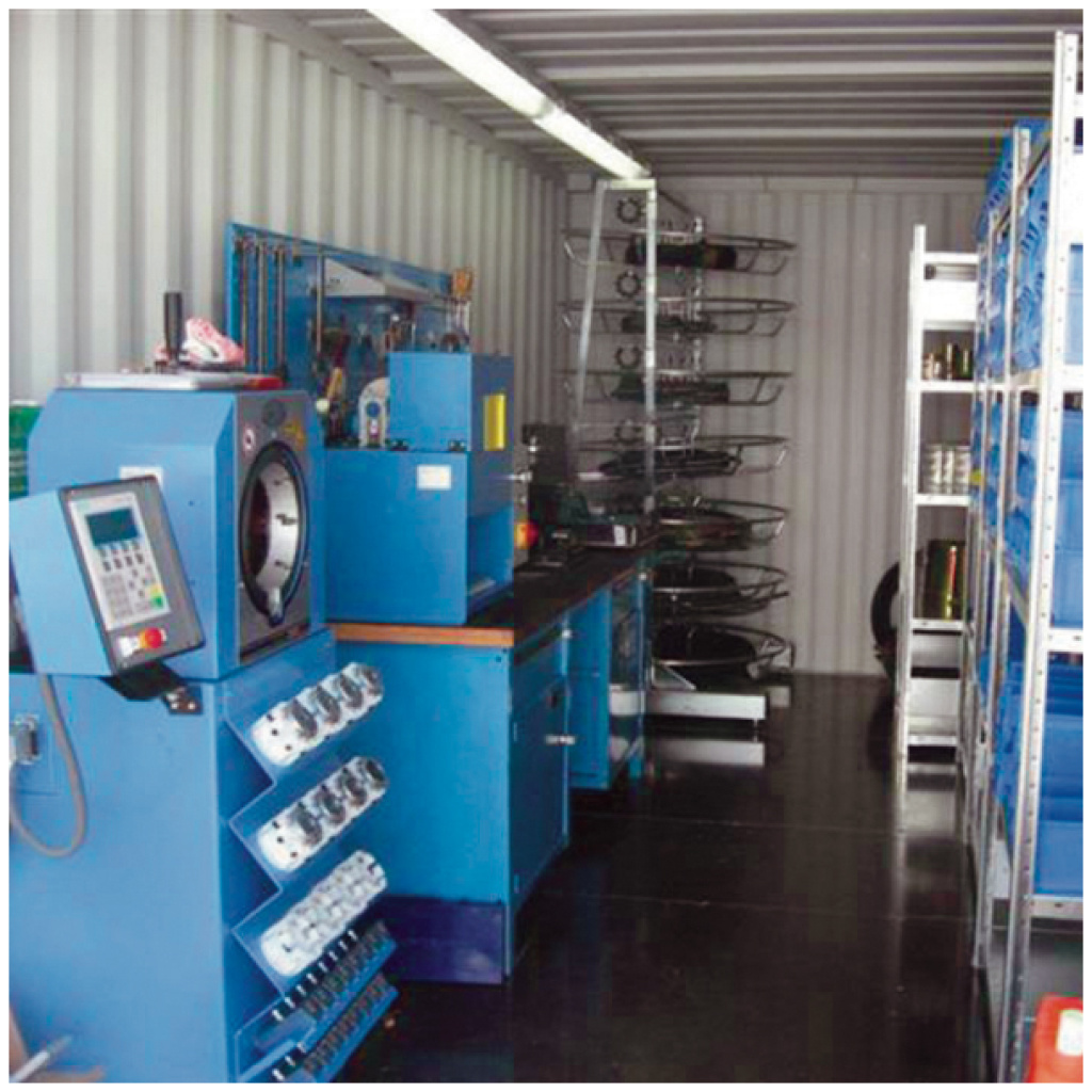 Machines & Racking - Hydraulic Hose Crimper